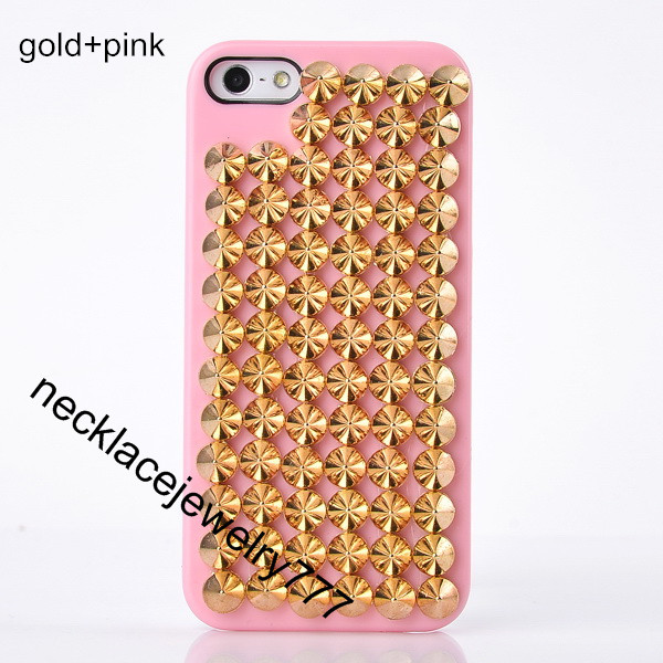 Studded For Iphone 5 Cases,spike Iphone 5s Punk Style Case, Iphone 5g ...