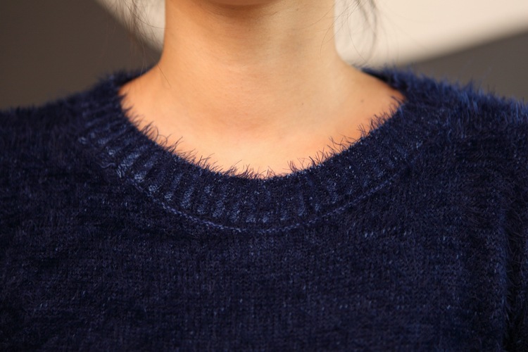 Fawn Sweater,Cute Deer Owflake Pattern Mohair Sweaters on Luulla